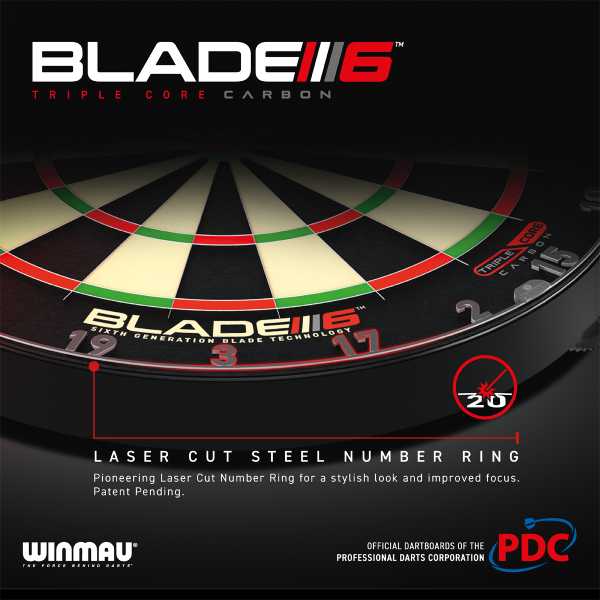 Dart-Shop-Nienburg | Winmau Blade 6 Trible Core
